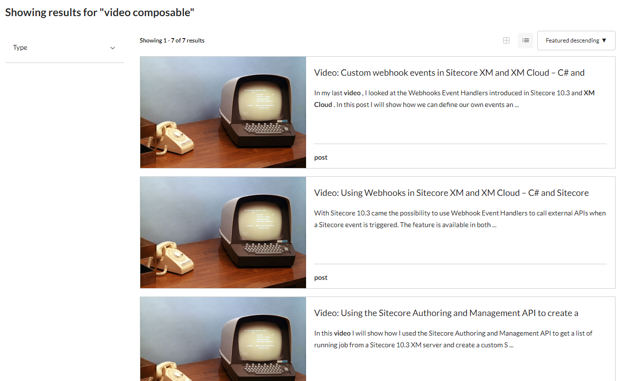Using rules and synonyms in Sitecore Search – C# and Sitecore