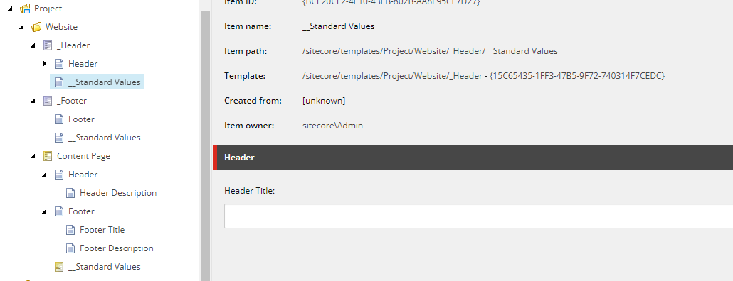 Moving Template Fields With Standard Values In Sitecore Xm C And
