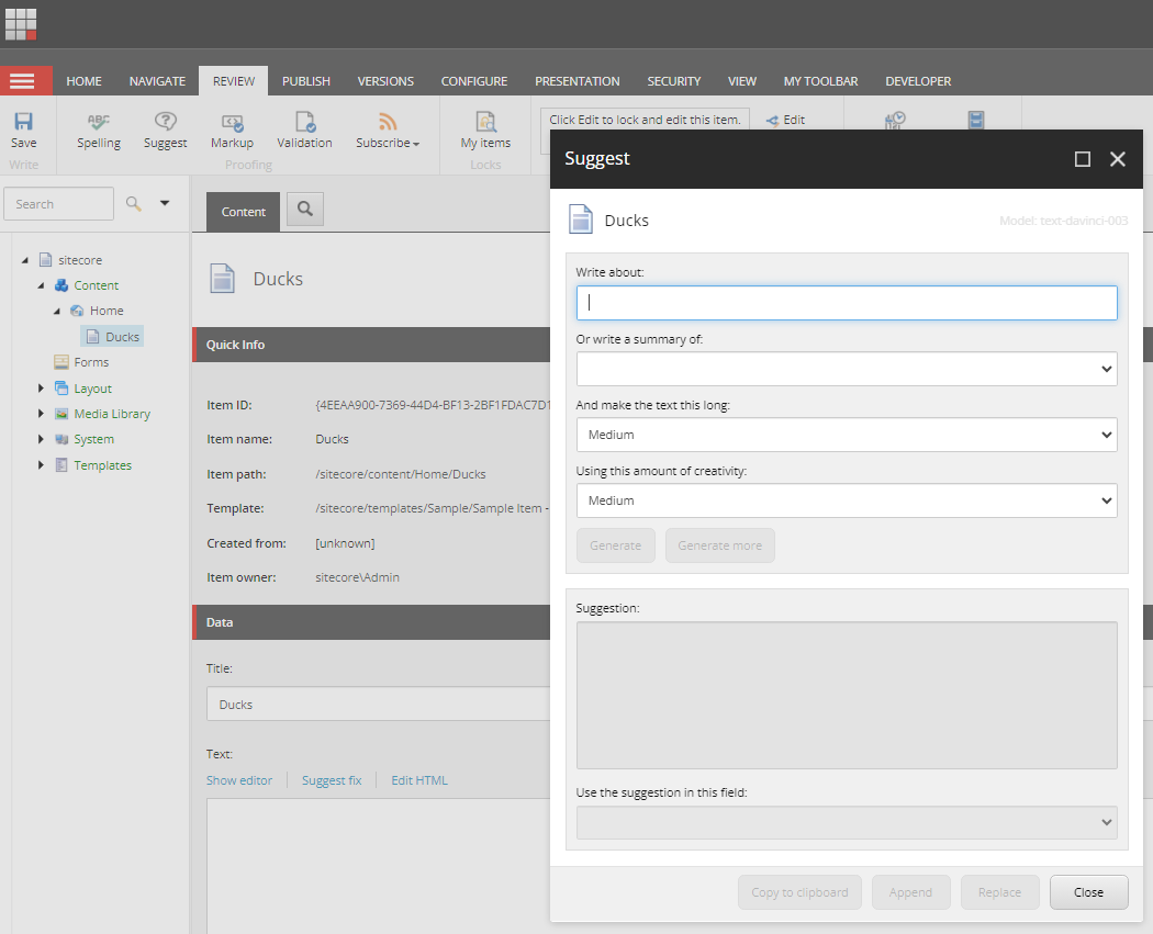 Integrating Sitecore With Generative Ai And Chatgpt C And Sitecore